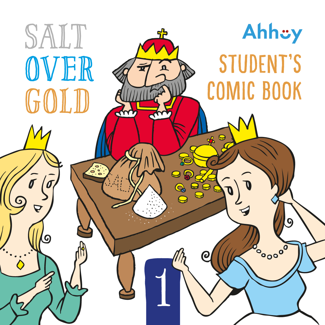 Salt Over Gold – Creative Comic Fairy Tale - Simple English News